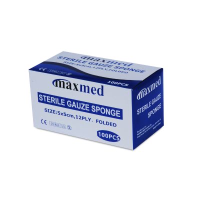 Sterile Gauze Sponge 5x5 cm 12 Ply - Riomed Medical Supplies