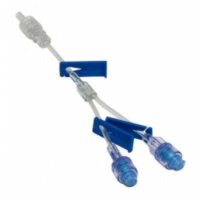 IV Extension line with 2 Needle free Ports - Riomed Medical Supplies